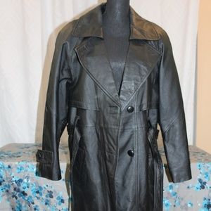 Outbrook | Jackets & Coats | Outbrook Black Leather Jacket | Poshmark